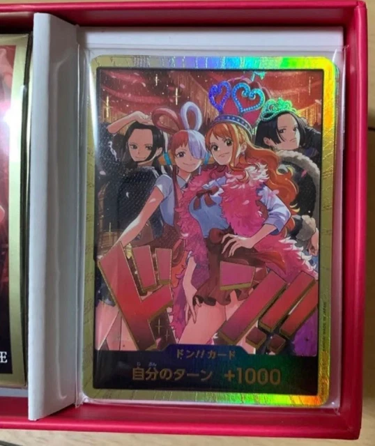 ONE PIECE CARD Game GOLD DON ver Heroines Special Set & 10x 3rd Anniv ...