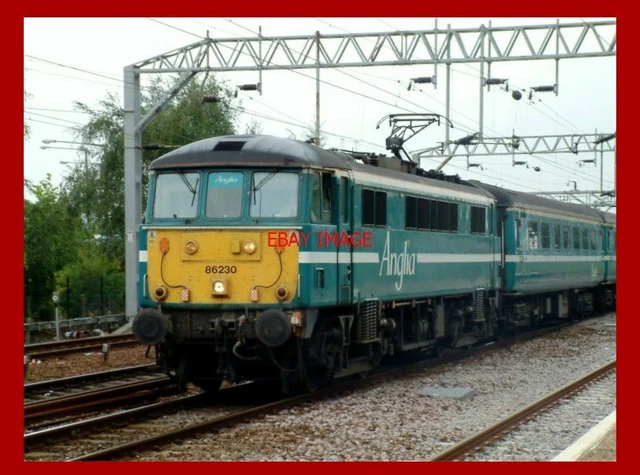 PHOTO BR Class 86 Electric Loco No 86230 £1.45 - PicClick UK