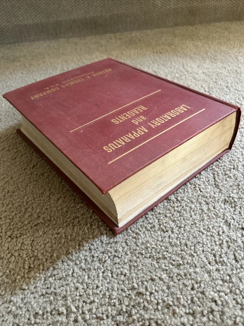 1950 ARTHUR H Thomas Company Laboratory Apparatus And Reagents Catalog ...