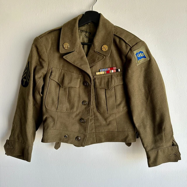 WWII NAMED US Army Ike Jacket Japanese-American General HQ £205.74 - PicClick UK