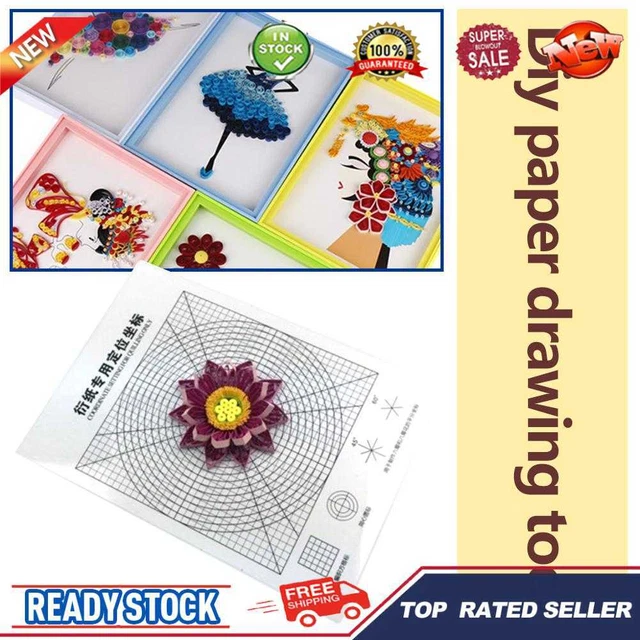 RELEASE DRAWING LOCATING Paper Craft Quilled Setting for DIY Paper ...