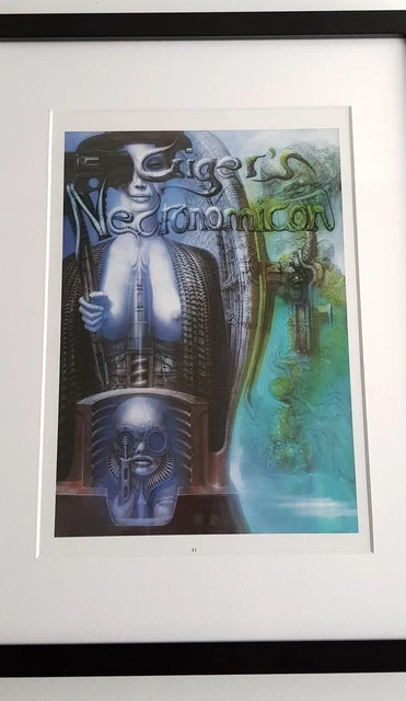 ORIGINAL HR GIGER Aliens Kunstdruck H.R Giger Alien Queen Warrior ...