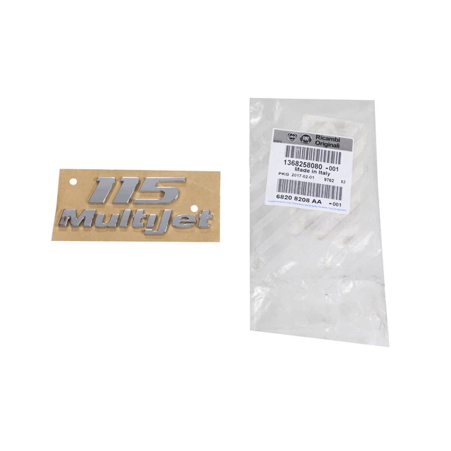 ORIGINAL FIAT EMBLEM Schriftzug Logo 115 Multijet Seitlich Ducato 250 ...