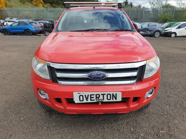 FORD RANGER MK2 facelift 2008-2012 Pickup Red Front Bumper AB3917C831GD ...