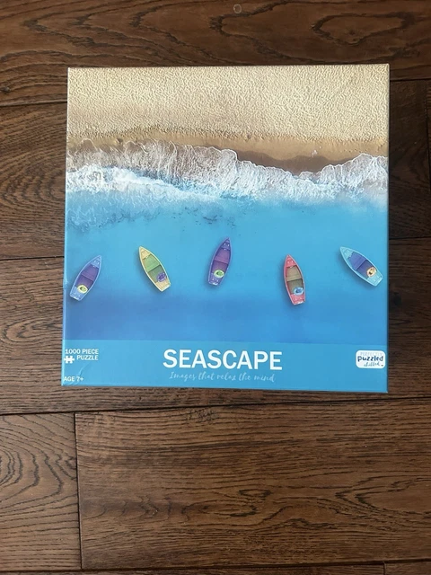 PERFECTLY PUZZLED 1000 Piece Jigsaw Puzzle Seascape Informed Complete £ ...
