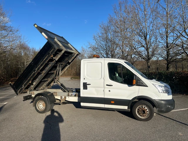 FORD TRANSIT TIPPER crew cab no vat £7,995.00 - PicClick UK