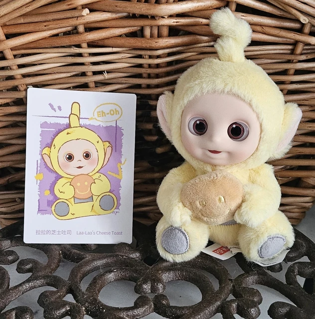 POPMART TELETUBBIES &SAY Hello" Series Figure 'Laa Laa's Cheese Toast ...