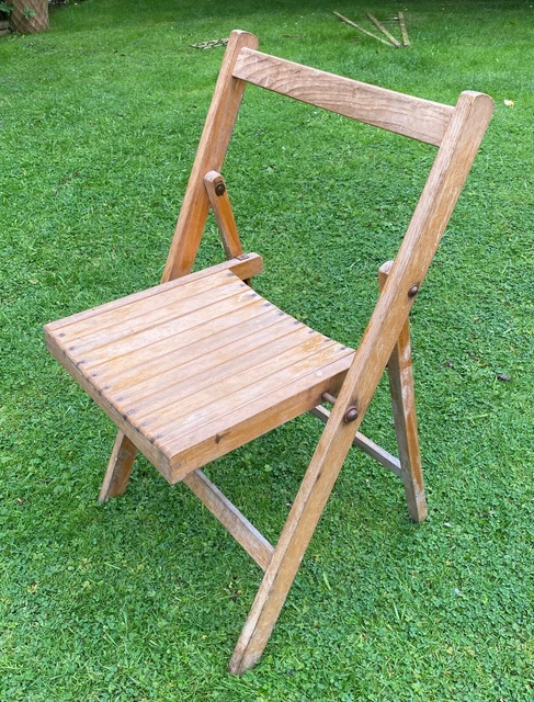 WW2 RAF BATTLE Of Britain Chair Wooden 1940 Dispersal Hut Original Good ...