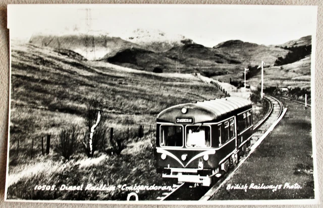 FOTO AK BRITISH Railways Diesel Railways Craigendoran Lokomotive ...