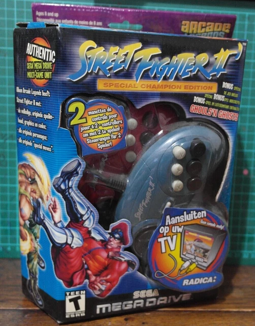 ARCADE LEGENDS: SEGA Megadrive Street fighter 2 TV Video Games (2004) £ ...