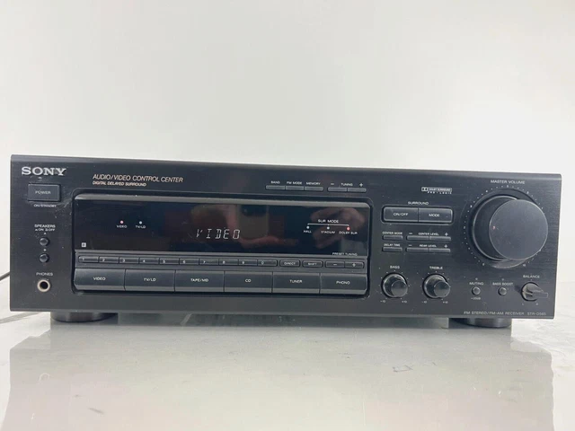 SONY STEREO RECEIVER STR-D565 FM AM AV Control Center $79.99 - PicClick