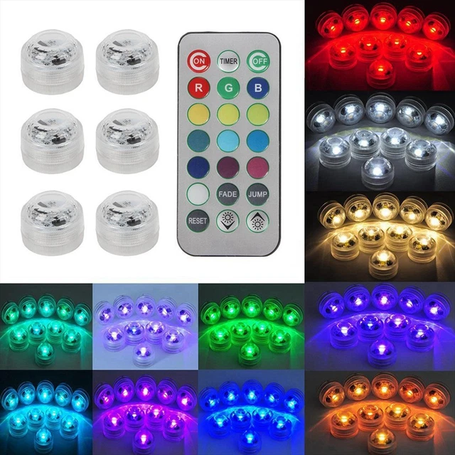 RGB NIGHT LIGHT with Remote Control LED Remote Control Light 3D ...
