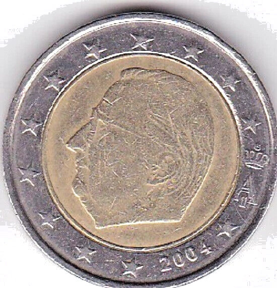 2 EURO BELGIQUE 2004 - Profil du Roi Albert II - Type A - EUR 2,60 ...