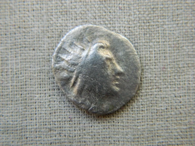 ANCIENT GREEK CARIA. Rhodes. Hemidrachm AR 167-88 BC Silver Coin £17.70 ...