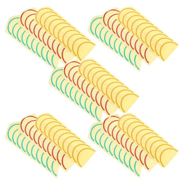 15 SHEETS PRESSURE Gauge Identification Sticker Indicator Decal Marking ...