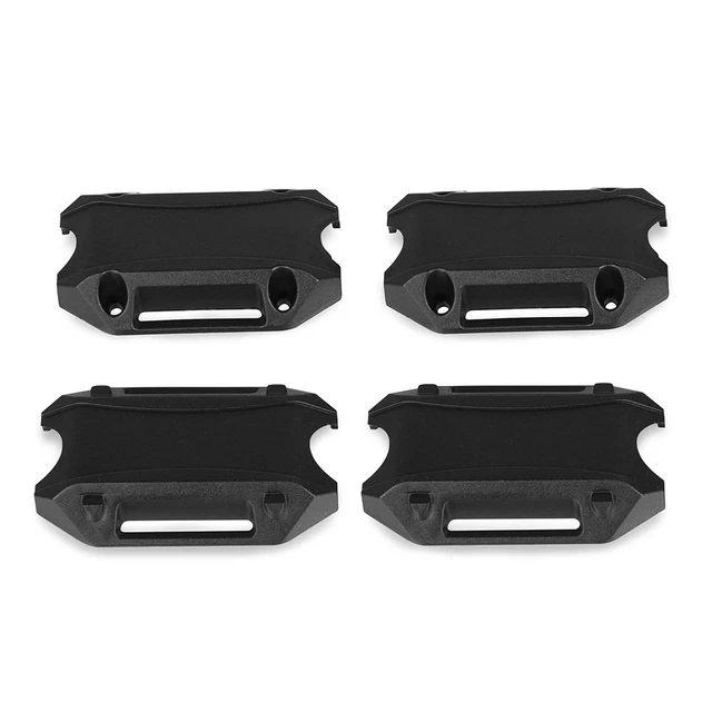 PAIR 25MM UNIVERSAL Motorcycle Engine Protection Guard Bumper Decor ...