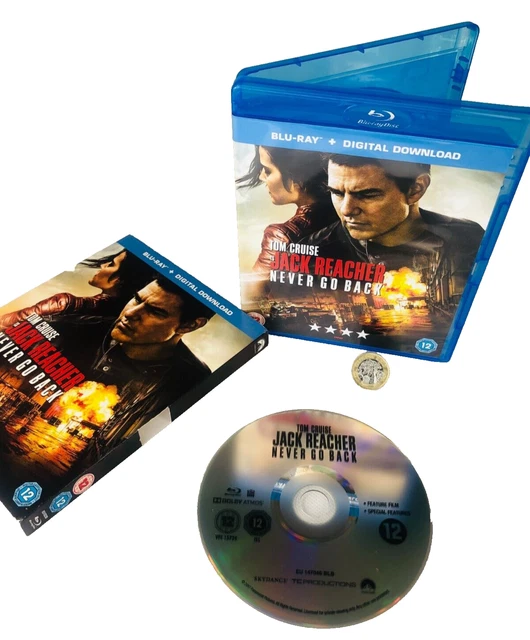 BLU RAY JACK Reacher Never Go Back Film Movie ra £4.49 - PicClick UK