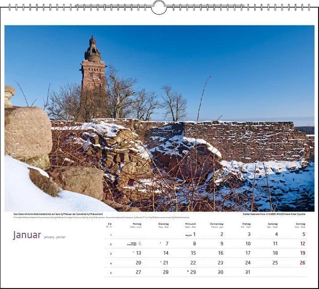 MALERISCHES THÜRINGEN 2025 | verschiedene | Kalender | Spiralbindung ...