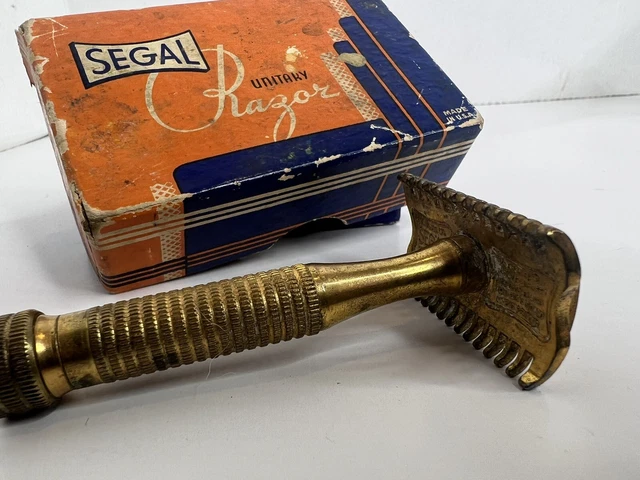 VINTAGE SEGAL UNITARY Double-Edge Safety Razor United States, Used $48. ...