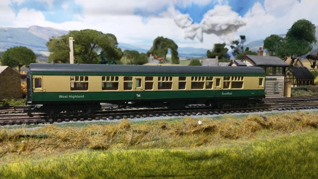 WEST HIGHLAND LINE MK1 coaches Vynil RENDER KIT for 6 coaches by Triang ...