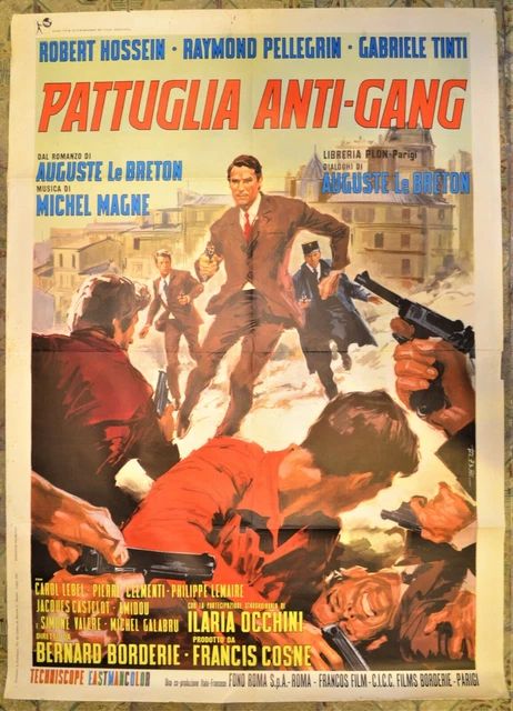 ORIGINAL POSTER ANTI-GANG Patrol Brigade Antigangs Raymond Pellegrin £57.52 - PicClick UK