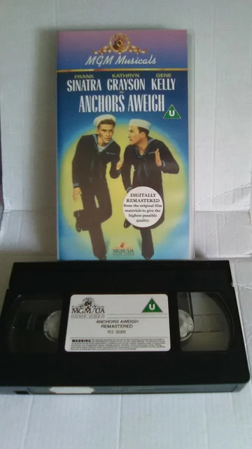 FRANK SINATRA/GENE KELLY: Anchors Aweigh VHS Video Tape - 84/21 EUR 5 ...