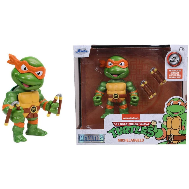 331006 NINJA TURTLES Michelangelo metalfigs figure 10cm EUR 31,99 ...