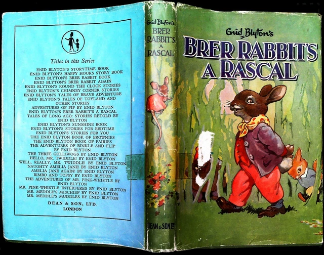 ENID BLYTON BRER Rabbit’s a Rascal – Illustrated by Grace Lodge ...