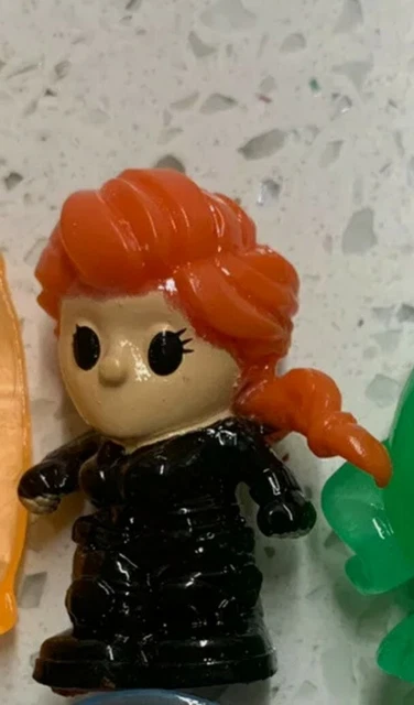 WOOLWORTHS DISNEY PLUS Marvel Pixar Ooshies 2020 - Black Widow $5.30 ...
