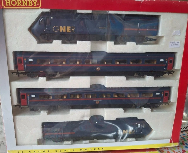 HORNBY GNER 4 Car Set 125 Hst Train Pack Dcc Ready £94.31 - PicClick UK