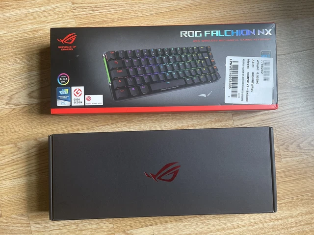 ASUS ROG FALCHION NX Wireless Mechanical Keyboard, ROG NX Brown ...