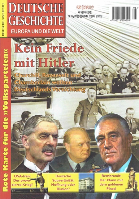 DEUTSCHE GESCHICHTE 2019/05 Weltkrieg Hitler Friede EUR 5,00 - PicClick DE