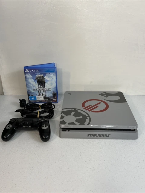 SONY PLAYSTATION 4 Ps4 Slim Console Star Wars Battlefront 2 Edition 1Tb ...