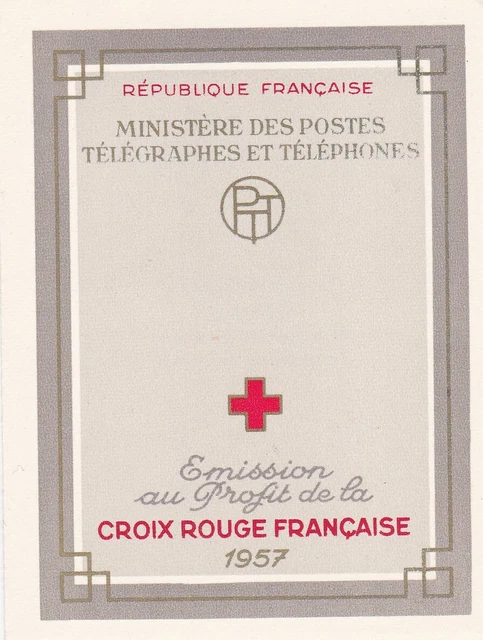 FRANCE 1957 CARNET Croix Rouge Neuf ** Yt C2006 EUR 22,50 - PicClick FR