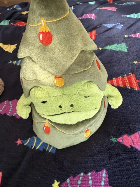 JELLYCAT CHRISTMAS TREE Ricky Rain Frog plush doll With Tag+ Dust Bag £ ...