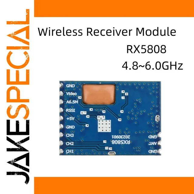 RX5808 WIRELESS A/V Receiver Module 5.8GHz EUR 53,99 - PicClick FR