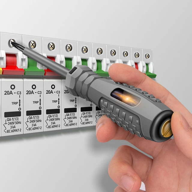 ELECTRIC VOLTAGE TESTER Pen Screwdriver Non-contact Induction Meters ...