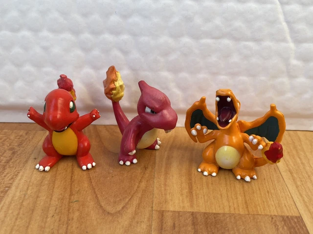 ORIGINAL CHARMANDER CHARMELEON Charizard Pokemon TOMY Nintendo Toy ...