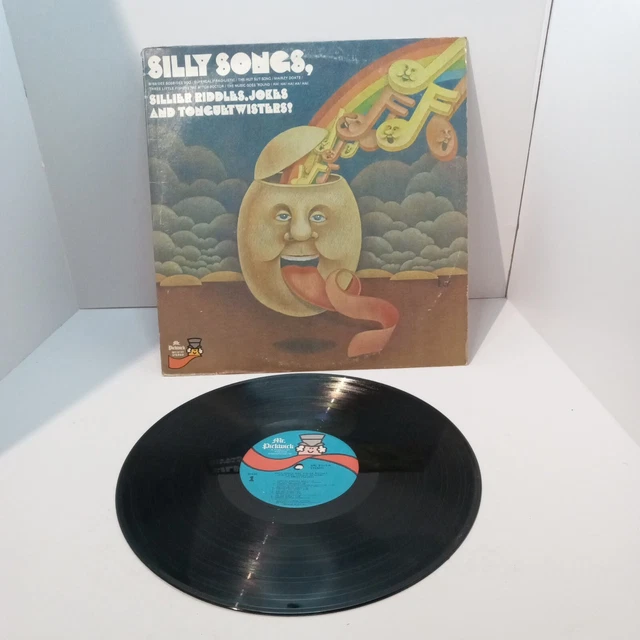 SILLY SONGS SILLIER riddles. Jokes and tonguet wistets! VINYL Record ...