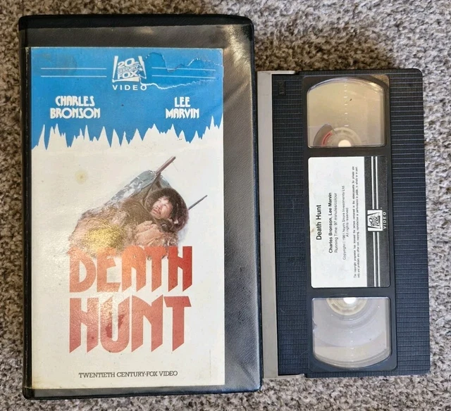 DEATH HUNT PRE-CERT EX-RENTAL VINTAGE VHS Video £10.00 - PicClick UK