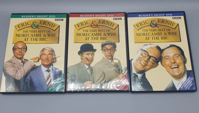 ERIC & ERNIE Very Best Of Morcambe And Wise Volumes 1-3 Bbc Readers ...