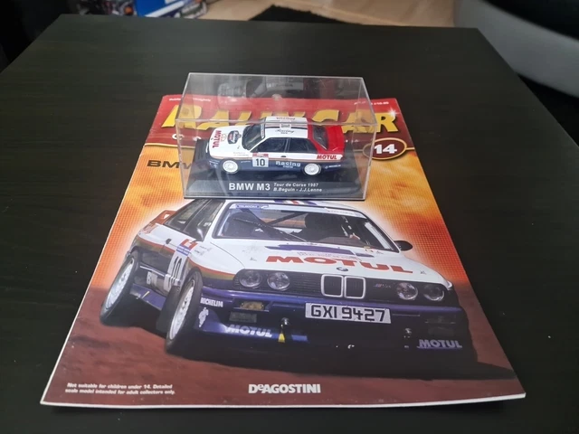 DEAGOSTINI RALLY CAR Collection Issue 14 BMW M3 + Magazine ..New. £12. ...