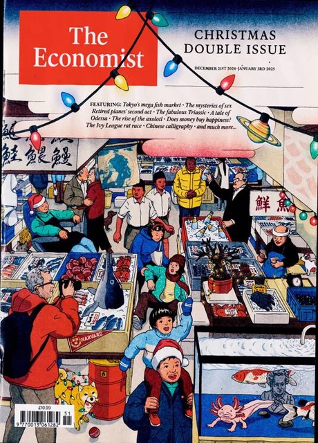 THE ECONOMIST MAGAZINE Dec 2024 / Jan 2025 Christmas Double Issue ~ New ...