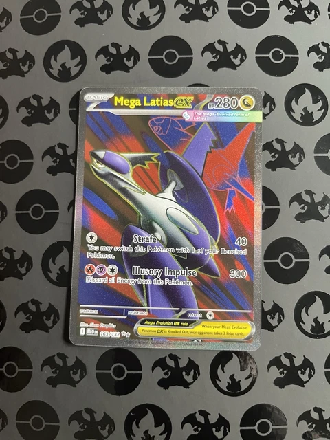 POKEMON TCG MEGA Evolution Mega Latias EX 163/132 Full Art £26.68 ...