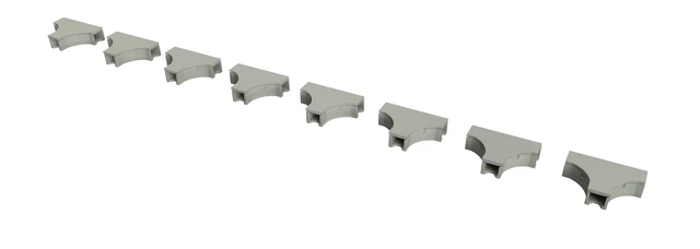 CONCRETE CABLE TROUGH Trunking Mega Bundle Pack - OO Gauge £49.59 ...