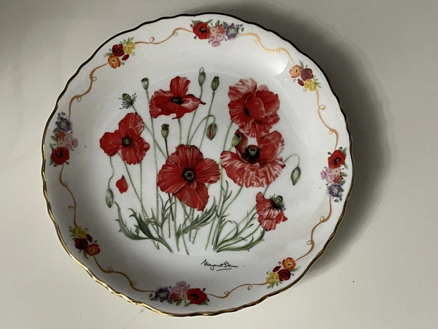 ROYAL BRITISH LEGION “Field Poppy” Limited Edition Porcelain Plate £5. ...