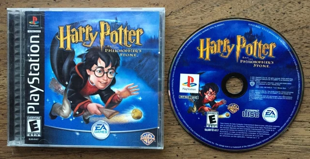 HARRY POTTER PHILOSOPHERS Stone PlayStation 1 PS1 disc, case and manual ...