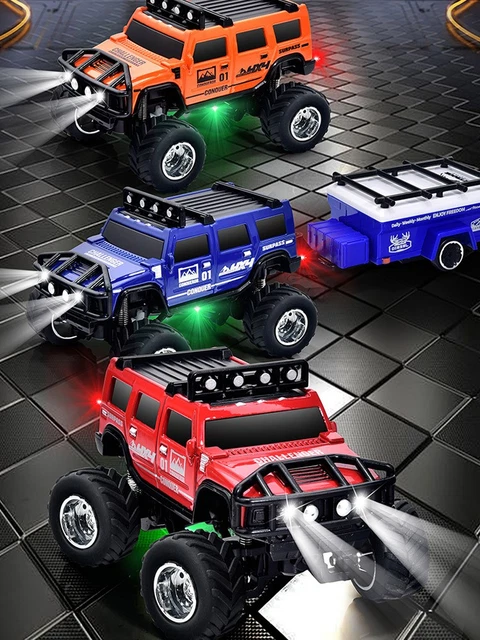 1/64 SCALE RC Drift Car Alloy Truck Remote Control Off-Road Vehicle App ...