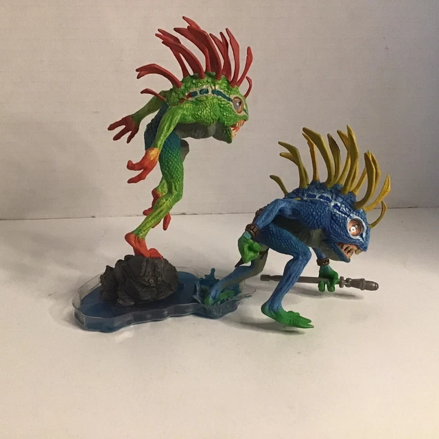 WORLD OF WARCRAFT Series 4 Murloc Action Figure 2 Pk Fish-Eye ...
