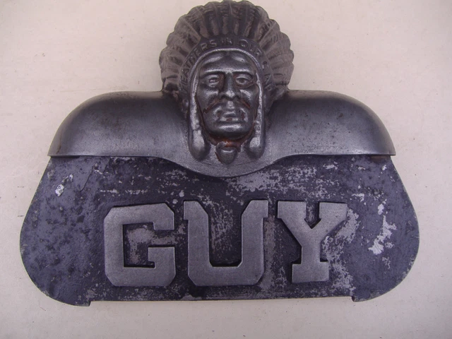 RARE ORIGINAL GUY Motors lorry/coach /commercial, one piece mascot and ...